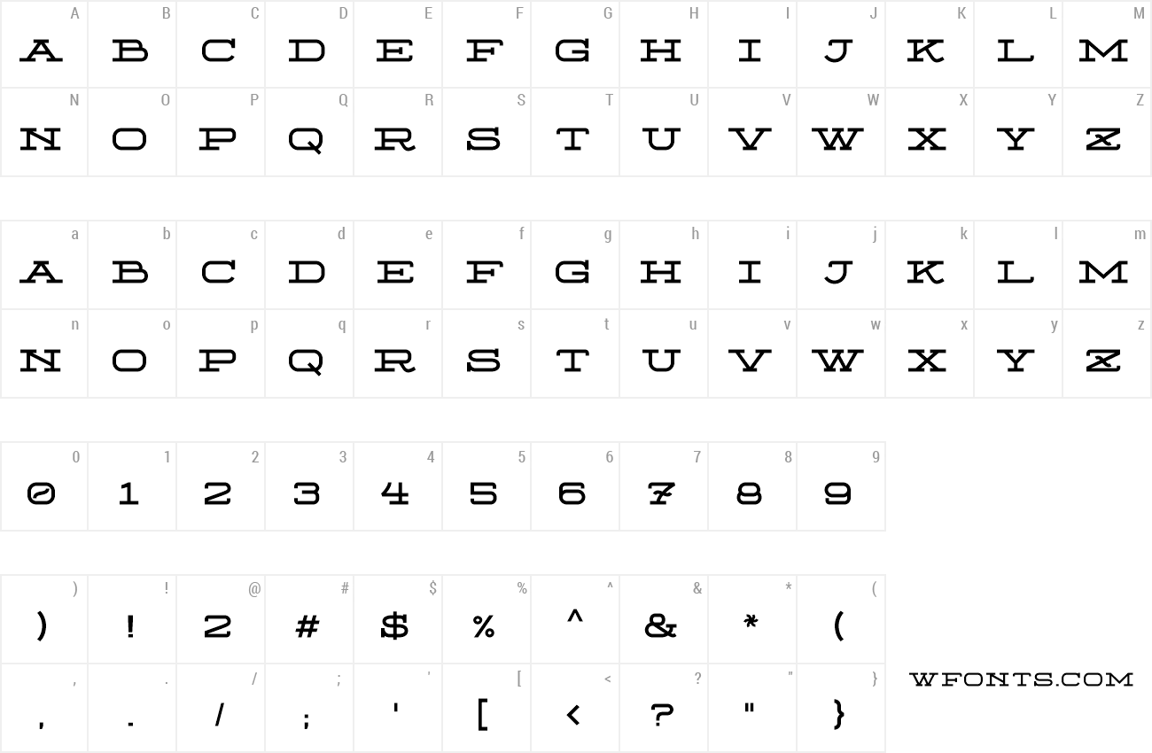 Citizen Slab Font