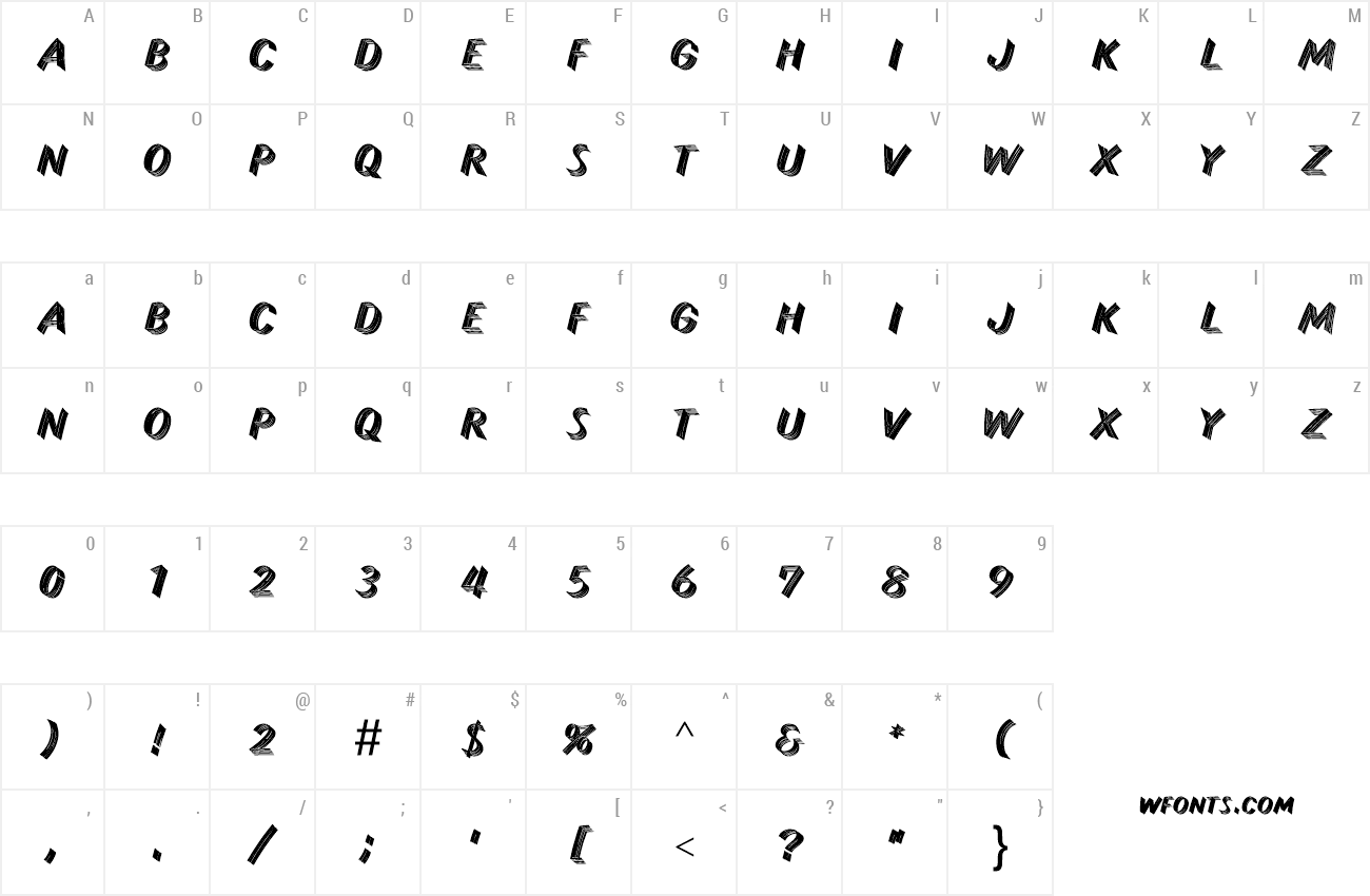 Skid Row Std Font