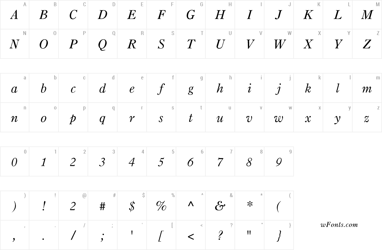 Old Style 7 Std Font