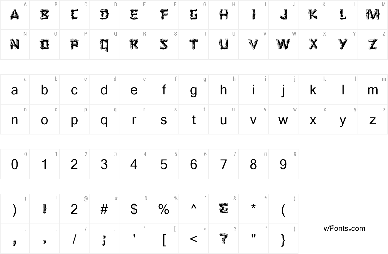 Logger Font