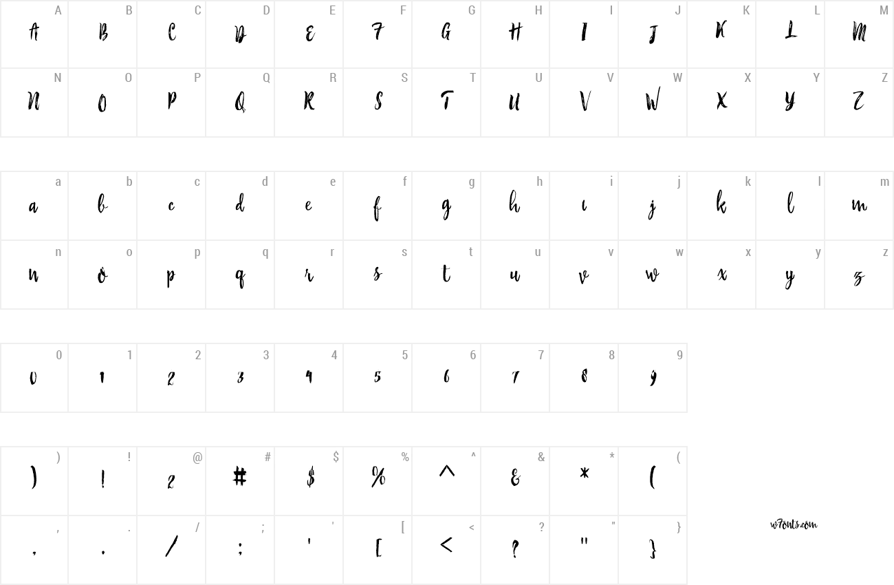 Brambles Font