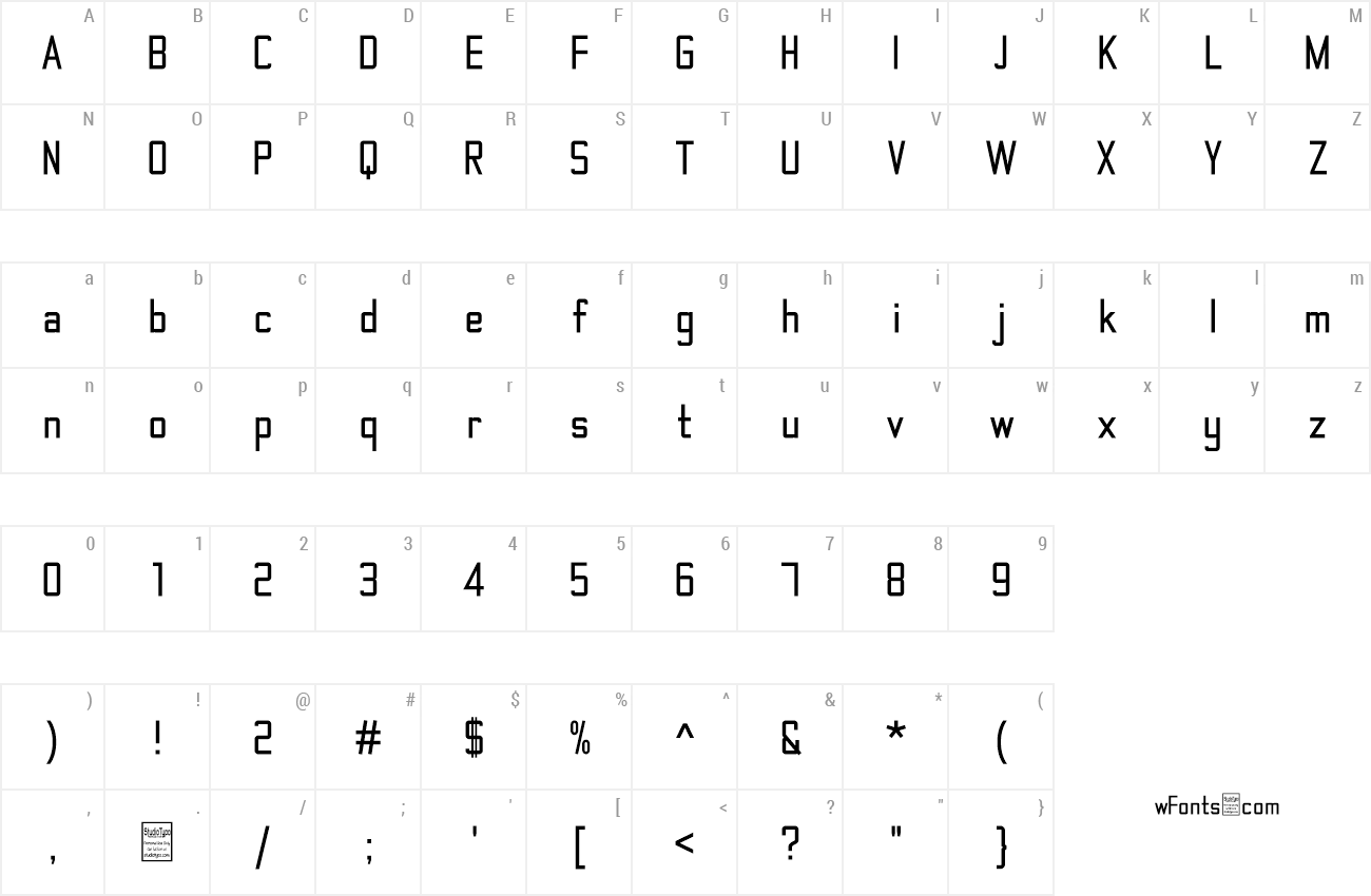 The Matic Font