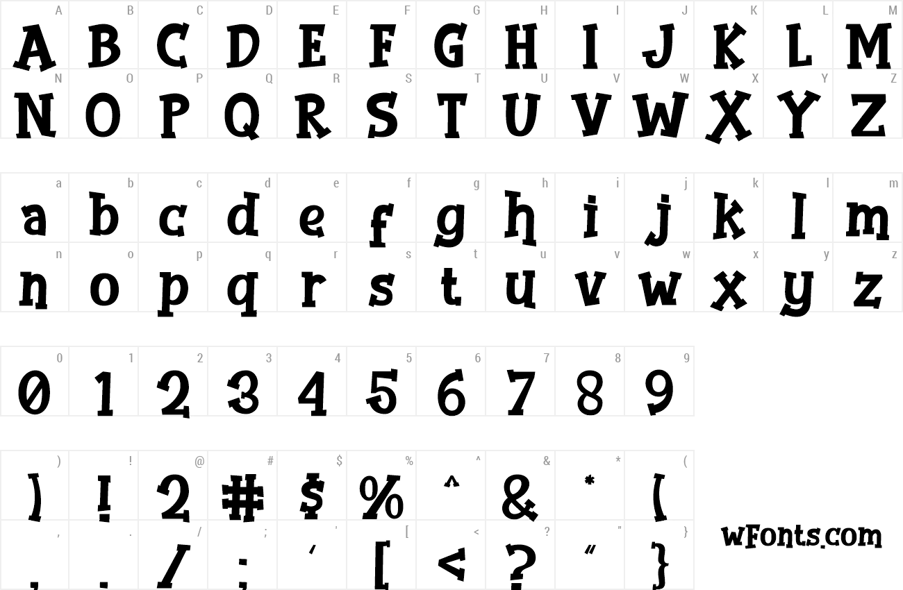 The Bomb Font