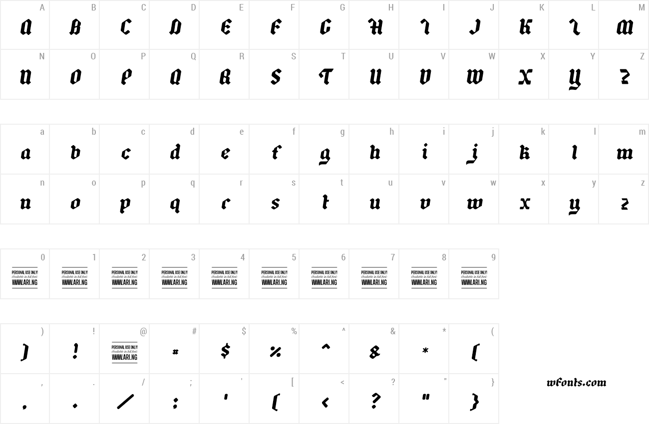 Backyard Font