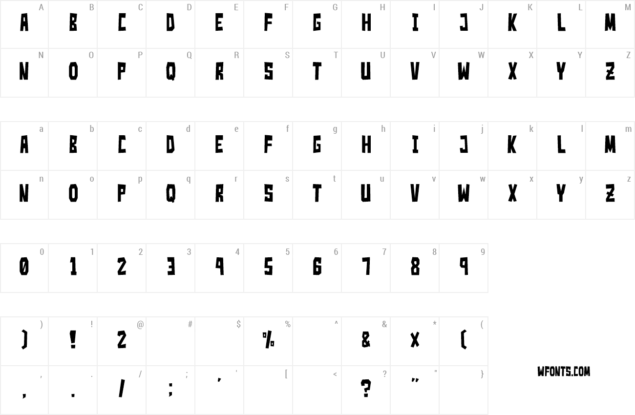 Simple Slum Font