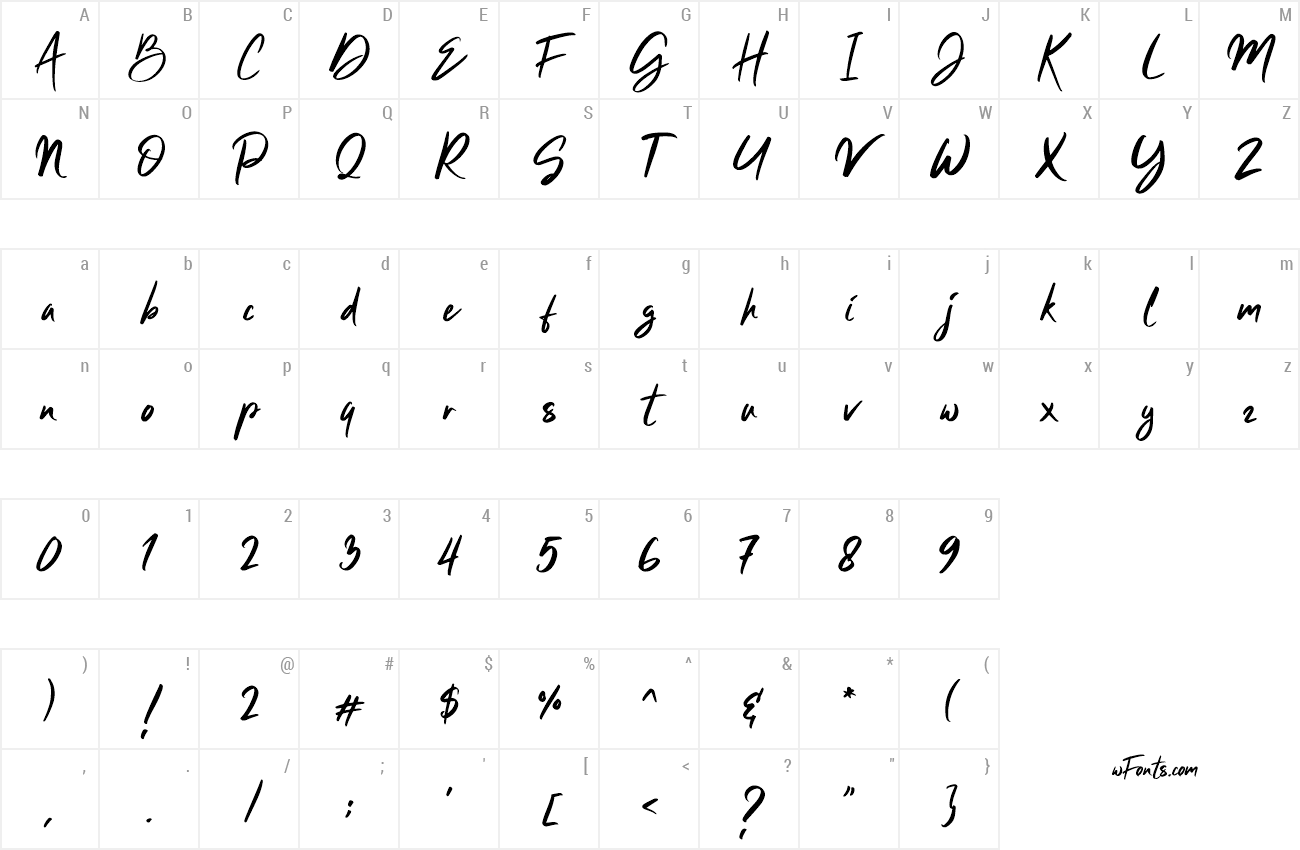 Clattering Font