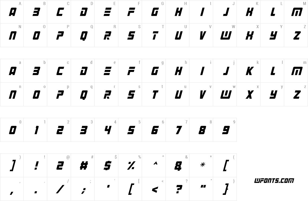 Alien Android Font