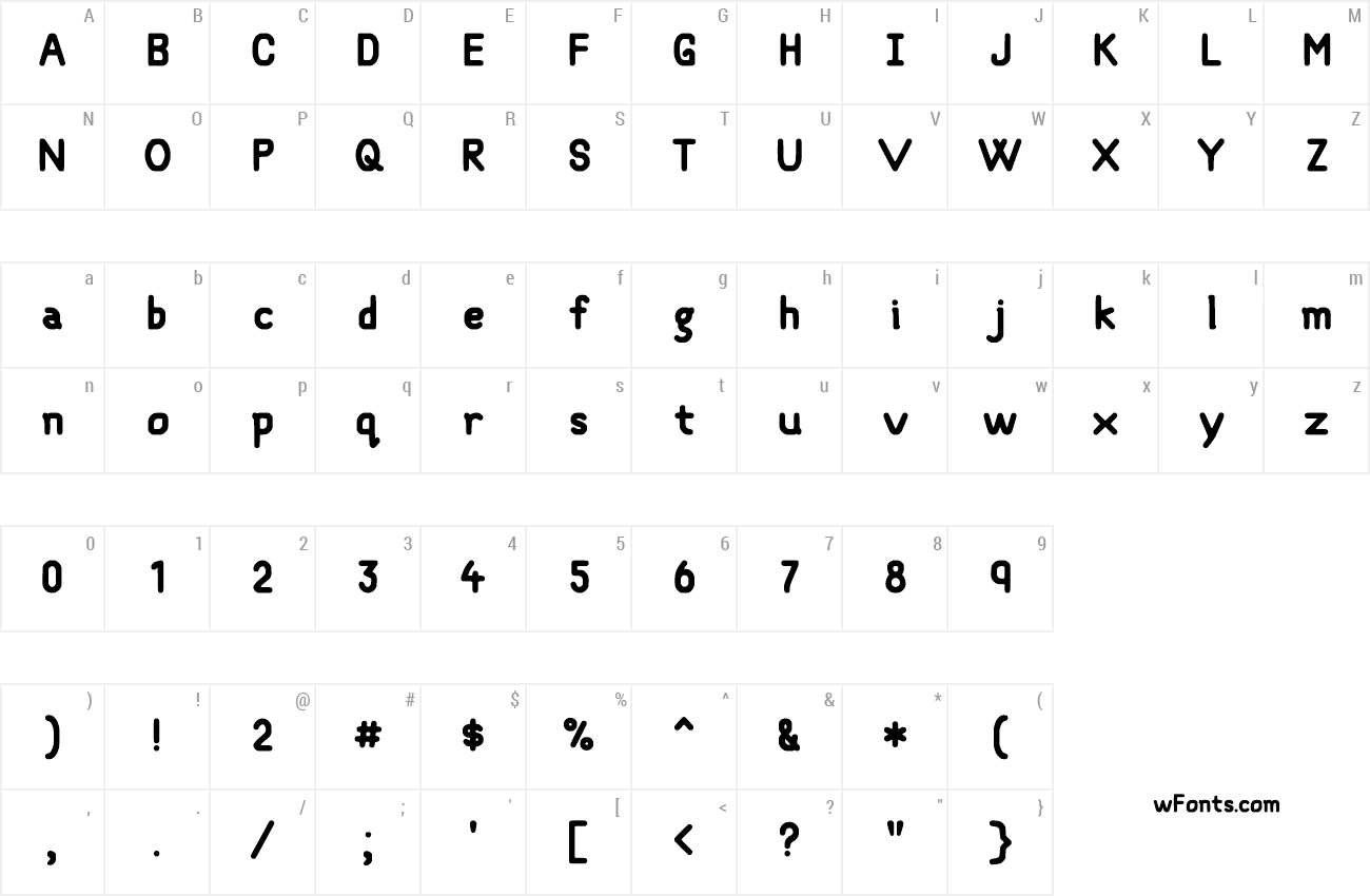 Objective Font