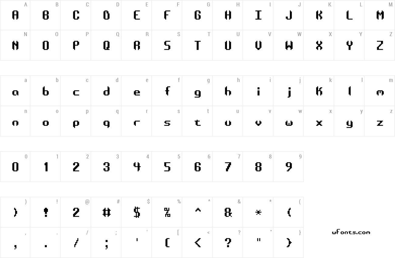 AE Systematic Font