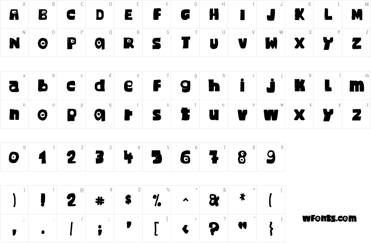 3 Snopes Font