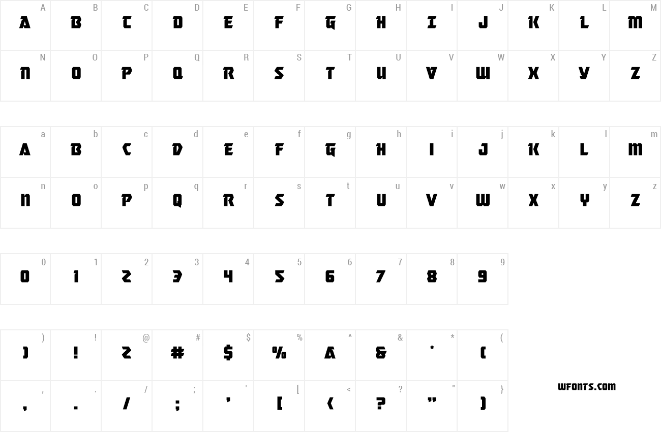 Master Breaker Font