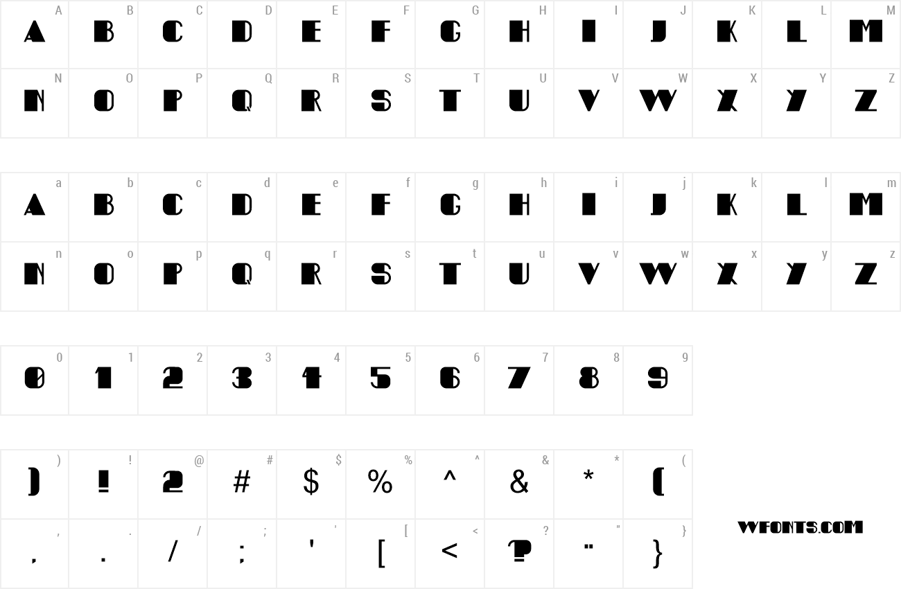 Critical Font