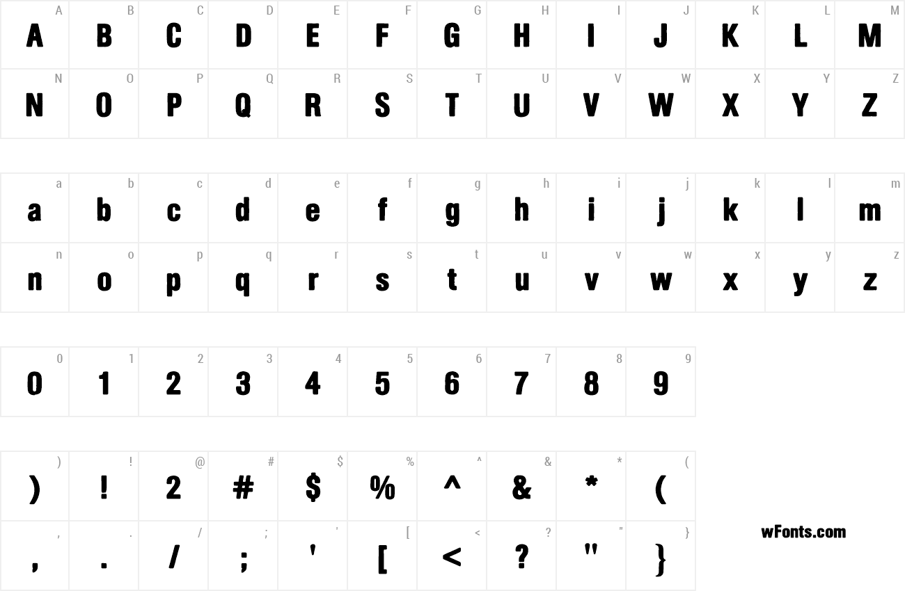 Gryphon Rock Font