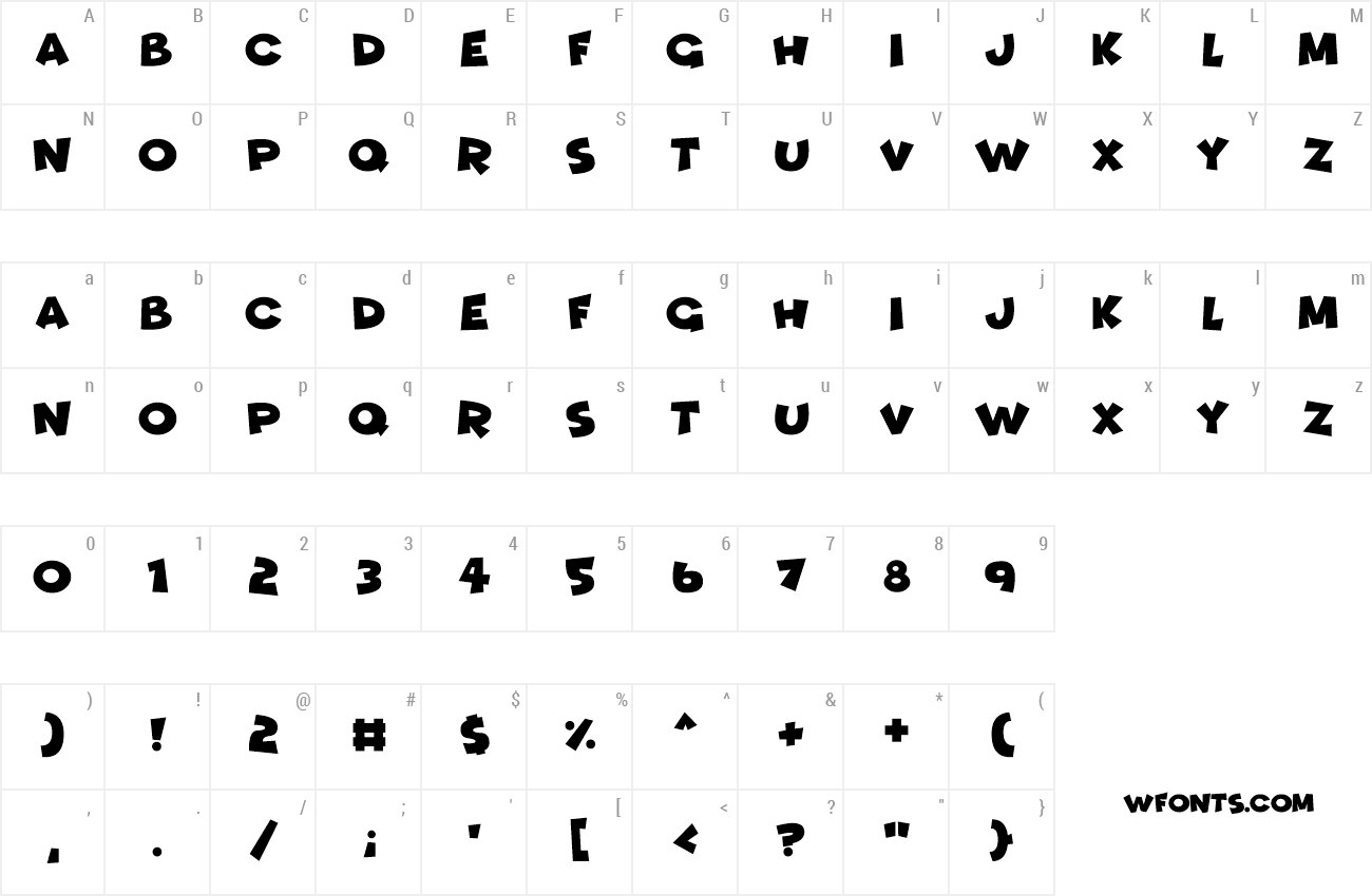 Funhouse Font