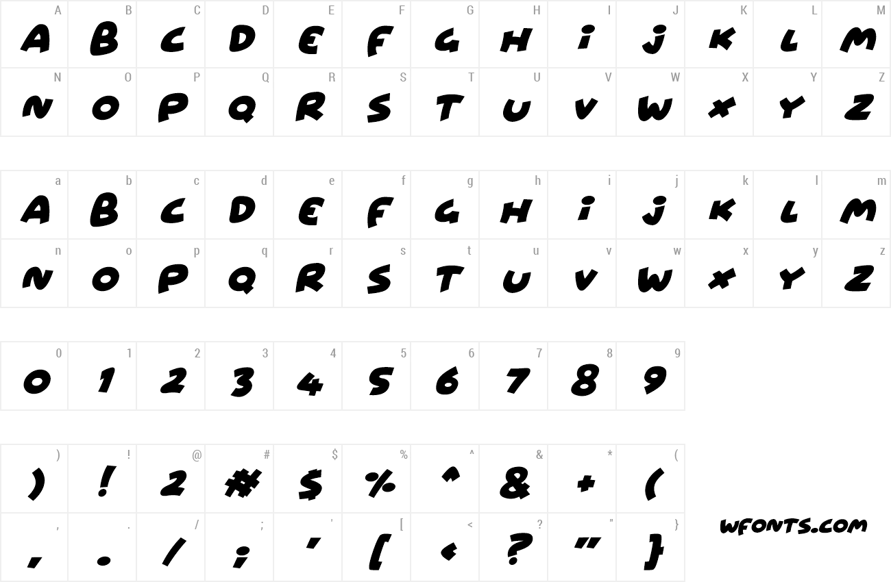 Wowsers Font