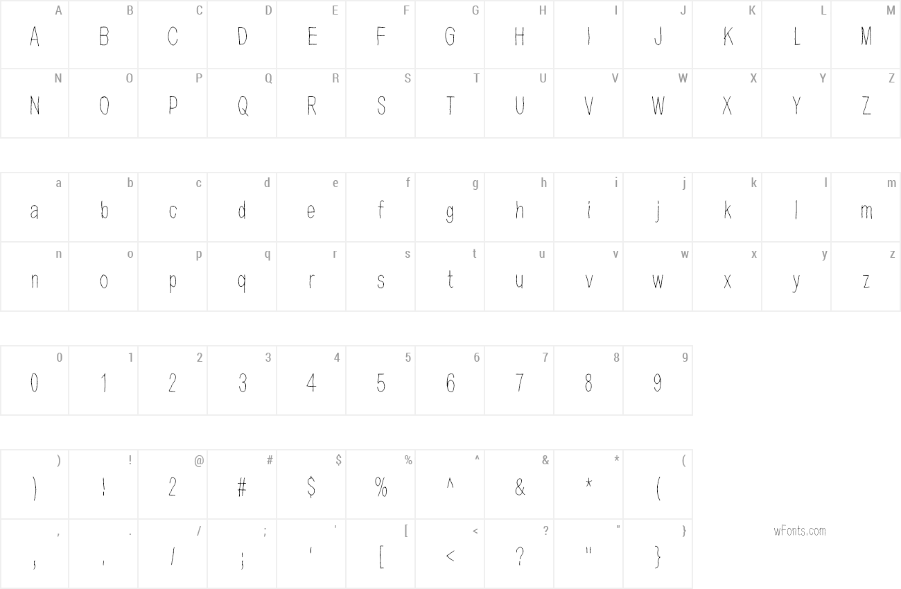 Ensimmäinen kevät Font