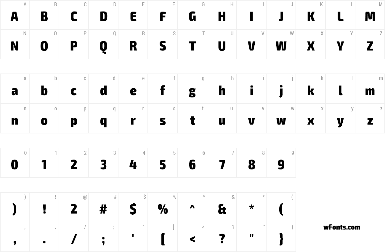 Exo Condensed Font