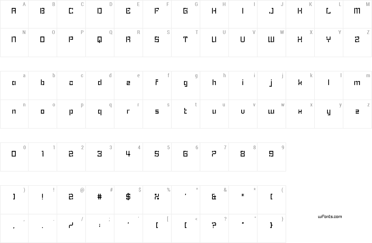 Peking Assignment Font