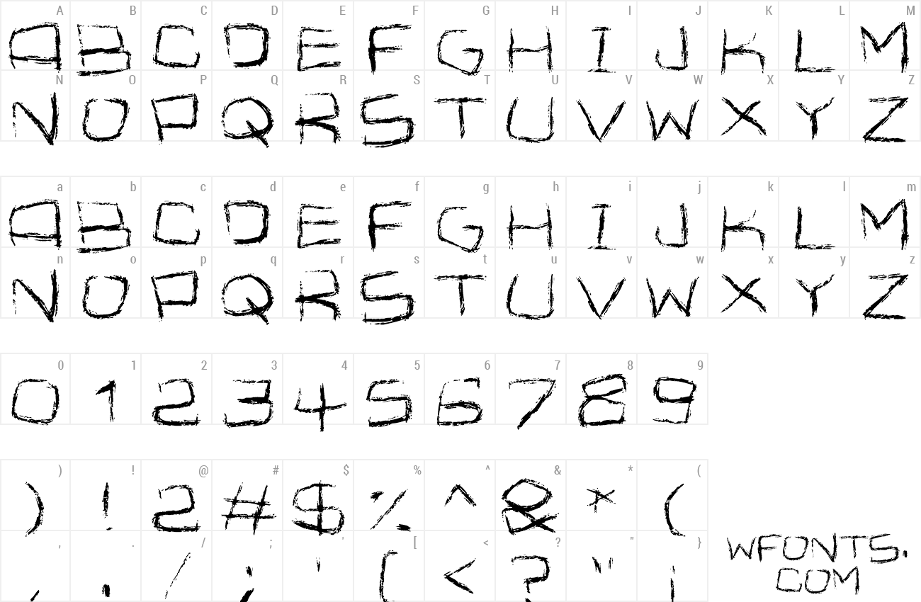 Spidery Font