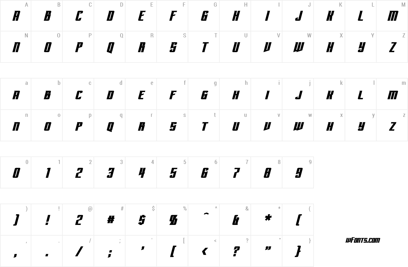 Subspace Font