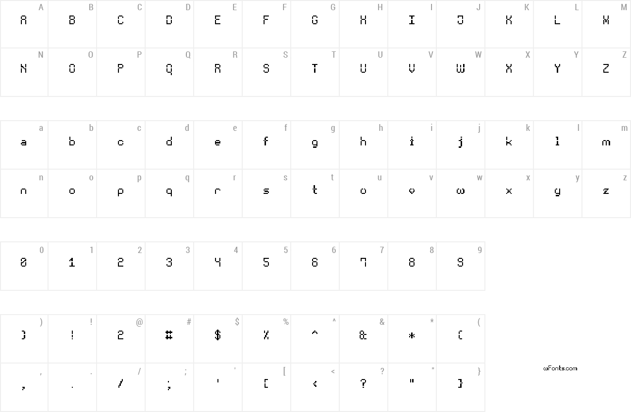 Void Pixel 7 Font