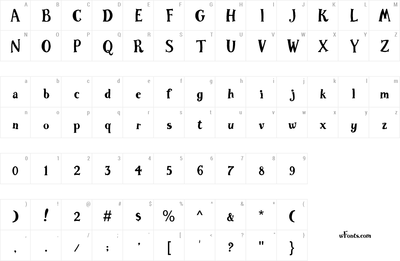 WG Font