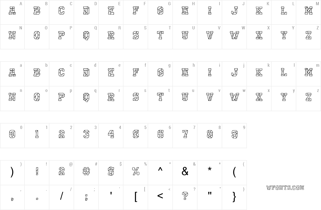 CF I Robot Font