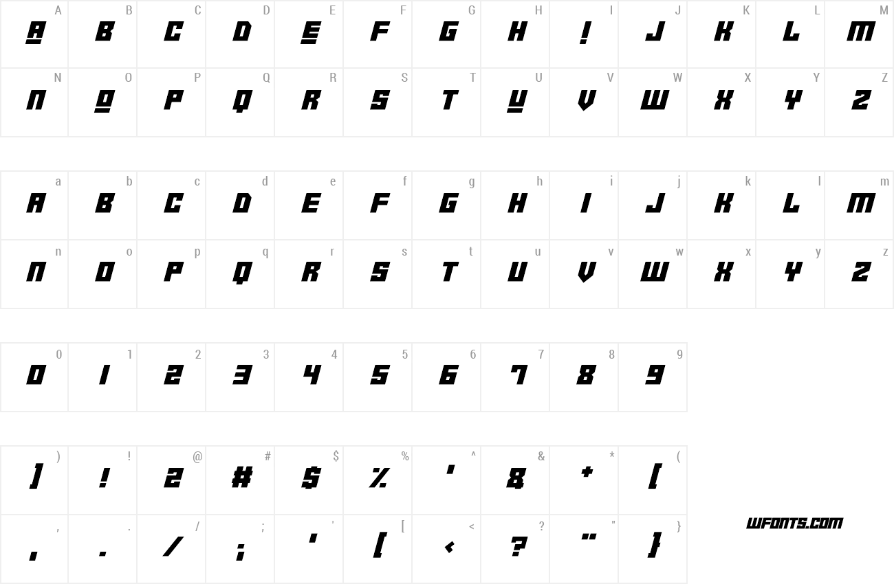 Robot Crush Font
