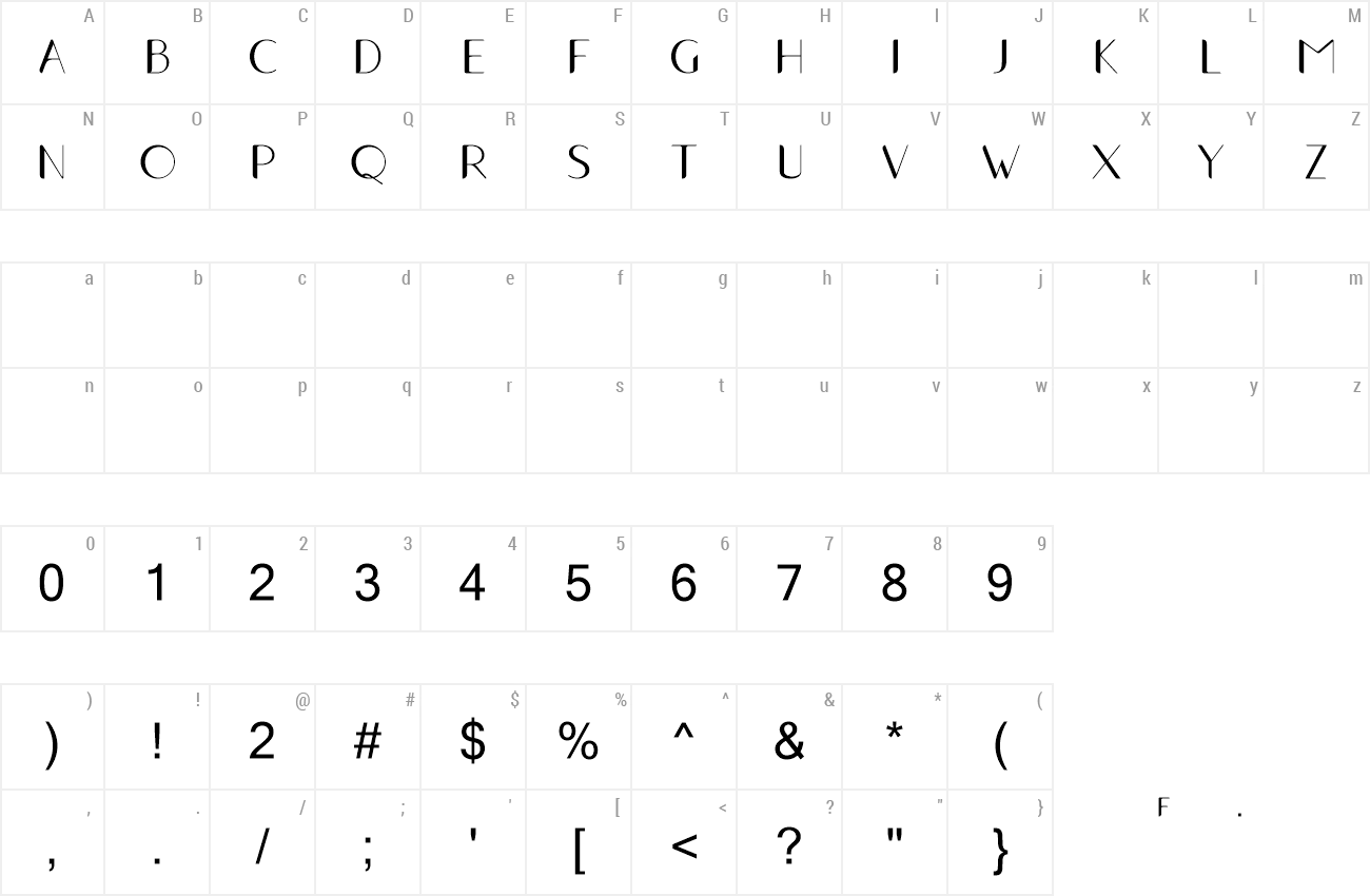 Traho Font