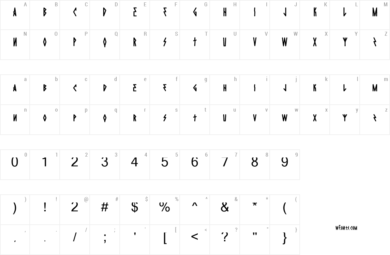 Die Hard Font