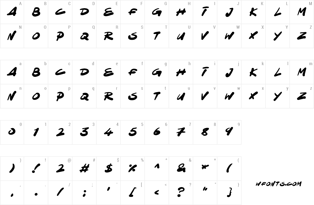 Ninja Note Font