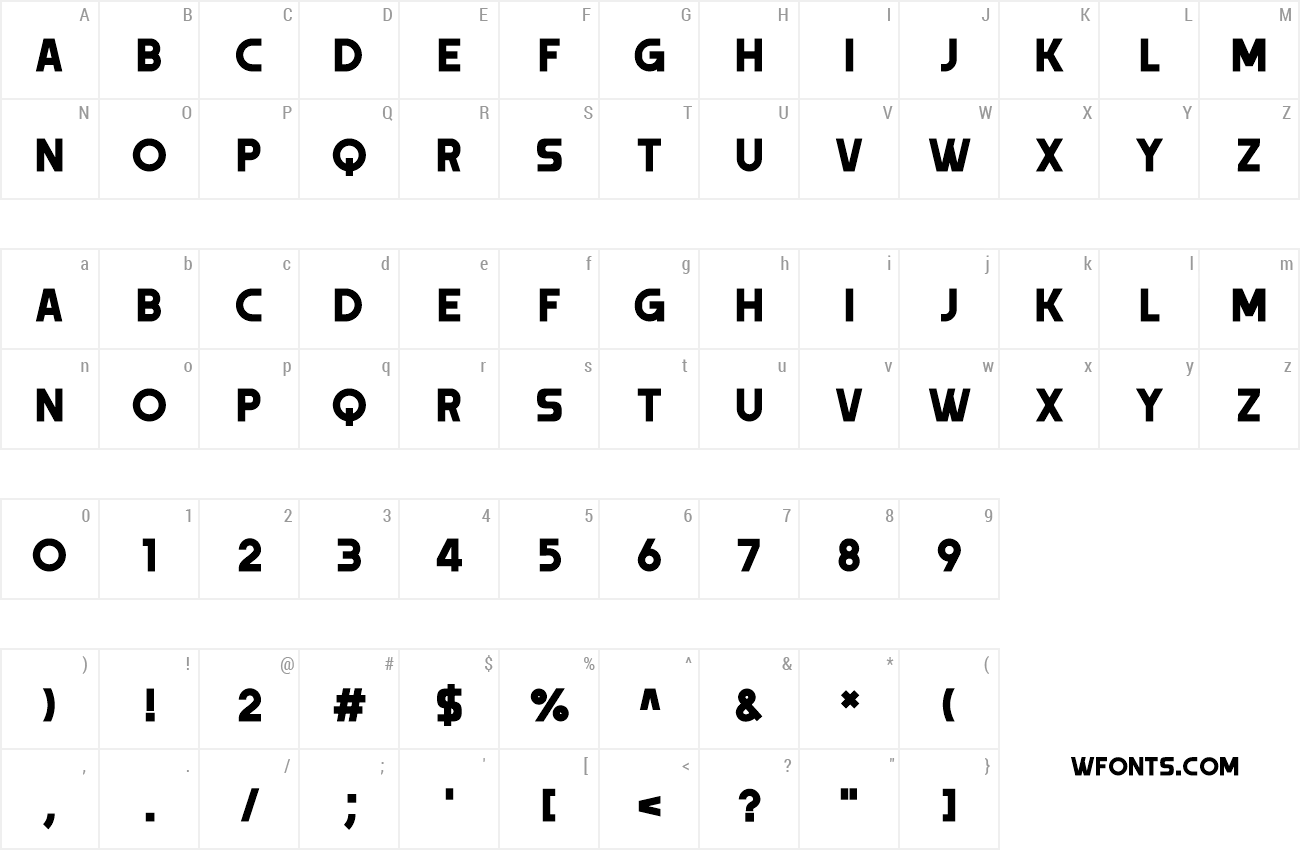 Trender Font