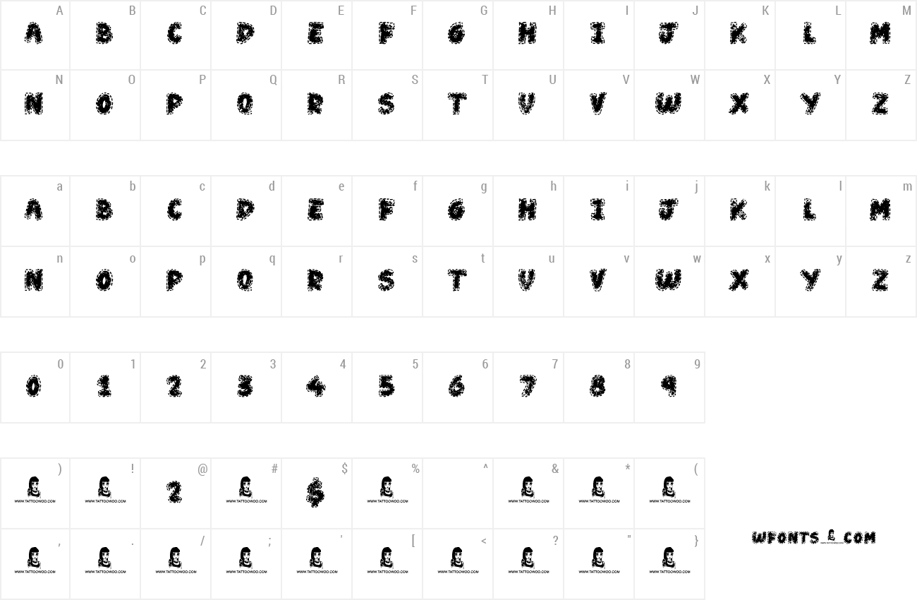 Wear and Tear Font