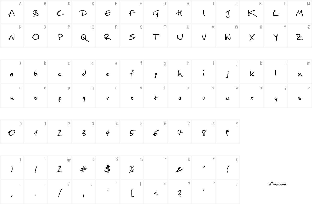 Christopher Hand Font