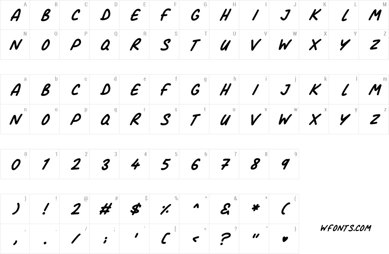 Comic Marker Deluxe Font