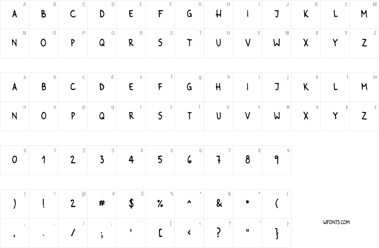 Stop Yelling Font