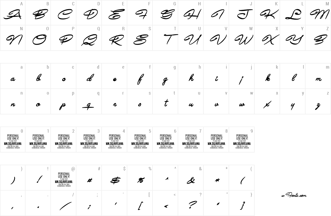Avelana Font