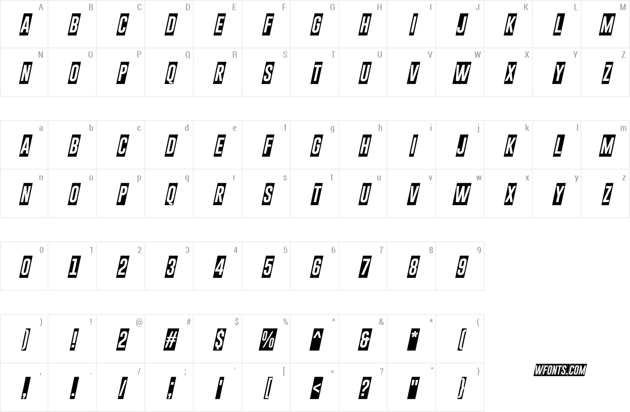 Gobold Blocky Font