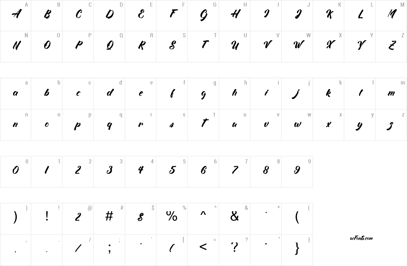 White Mackintosh Font