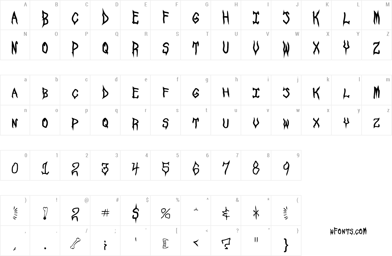 Spook Show Font
