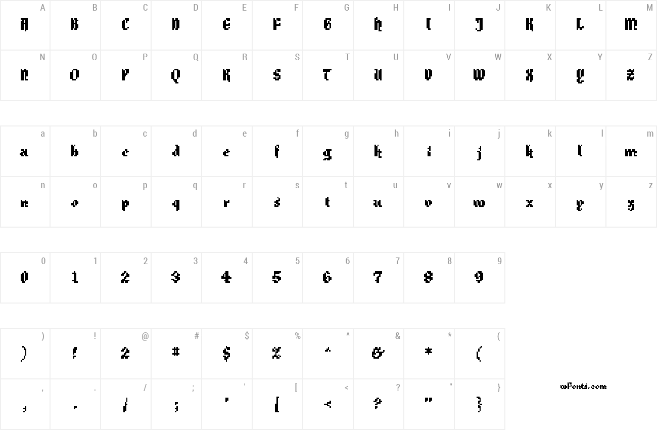 Enchanted Sword Font