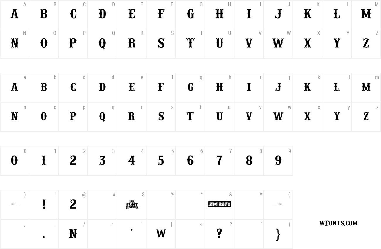 IFC Rail Road Font