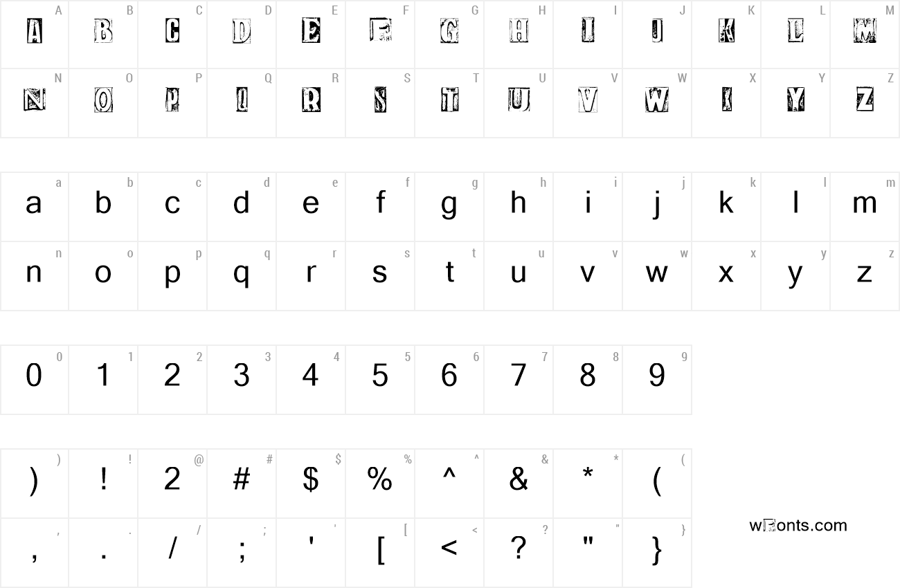 Print Room Font