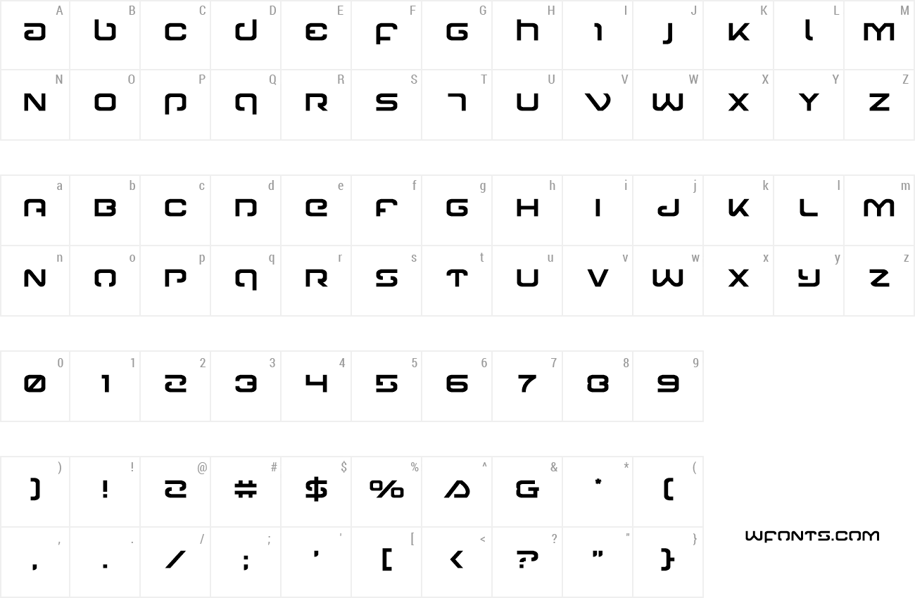 Gunrunner Font