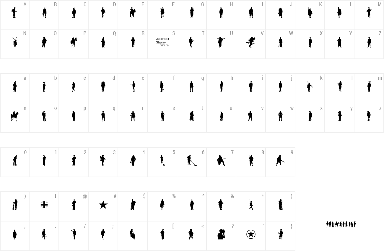 Soldier WW2 Font