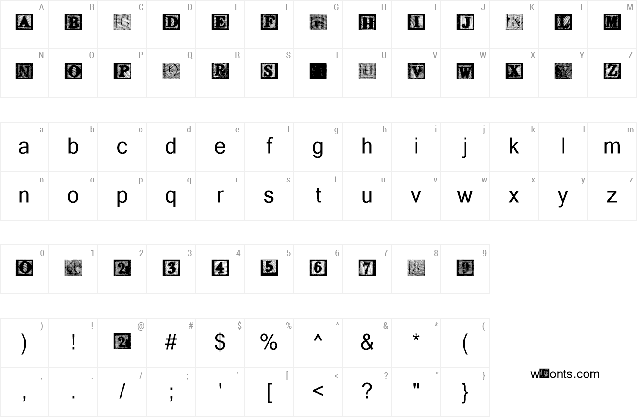 Kids Blocks Font