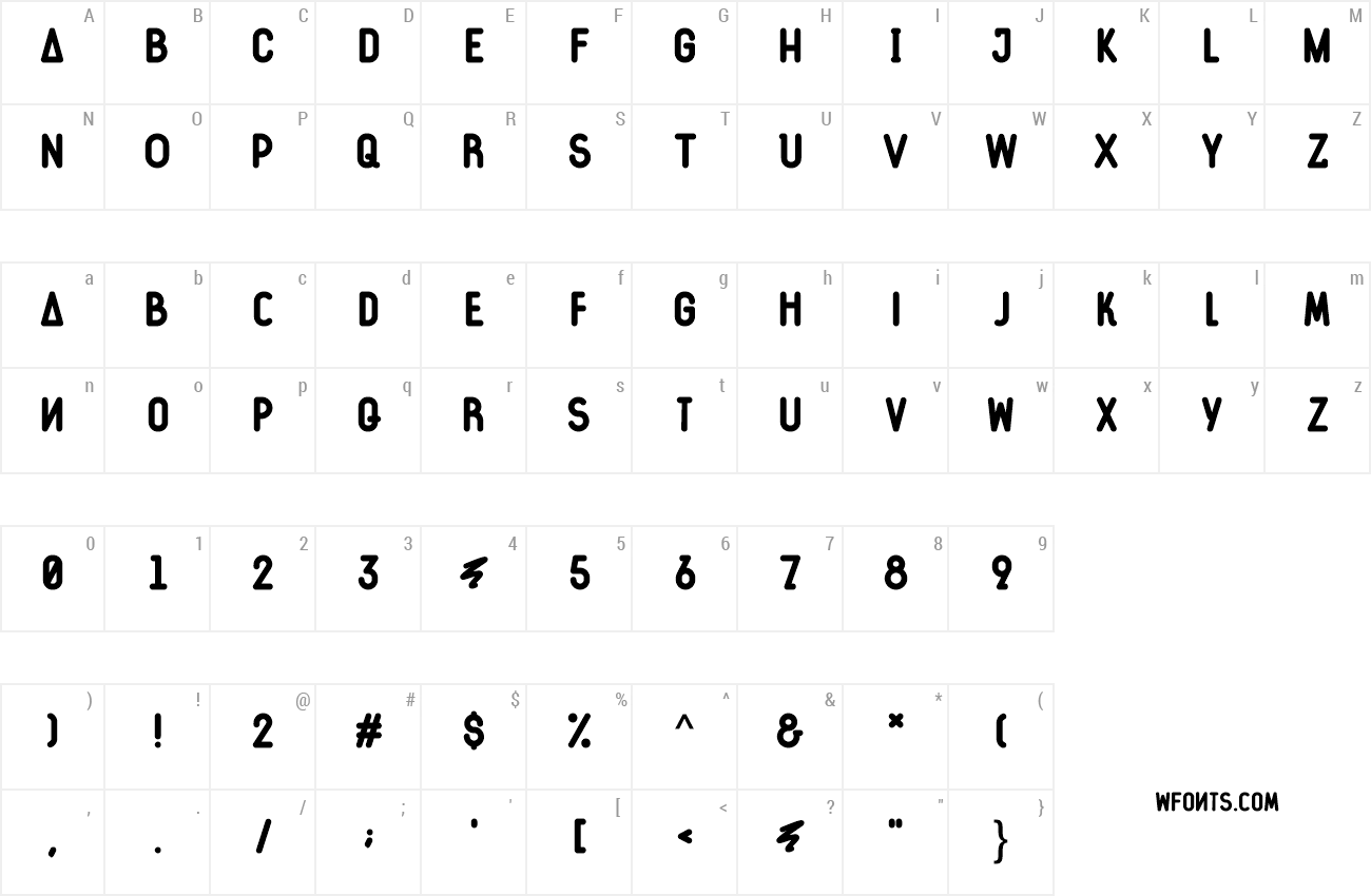 The First Font Font