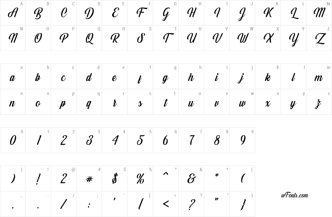 White Smith Font