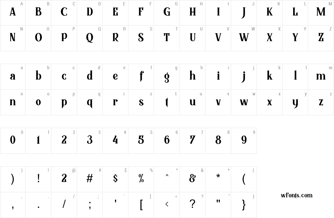 Black Quality Font