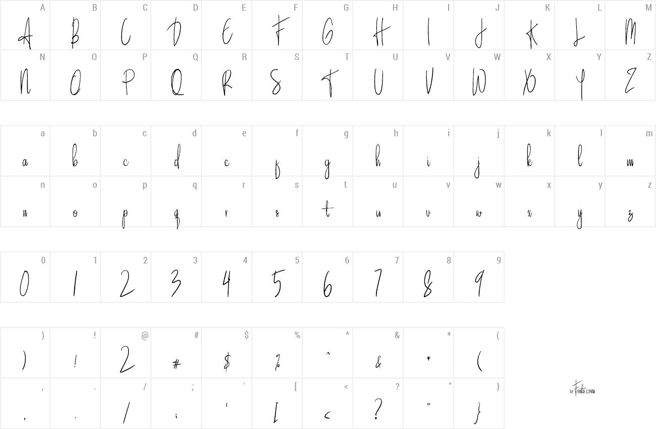 Handle Font